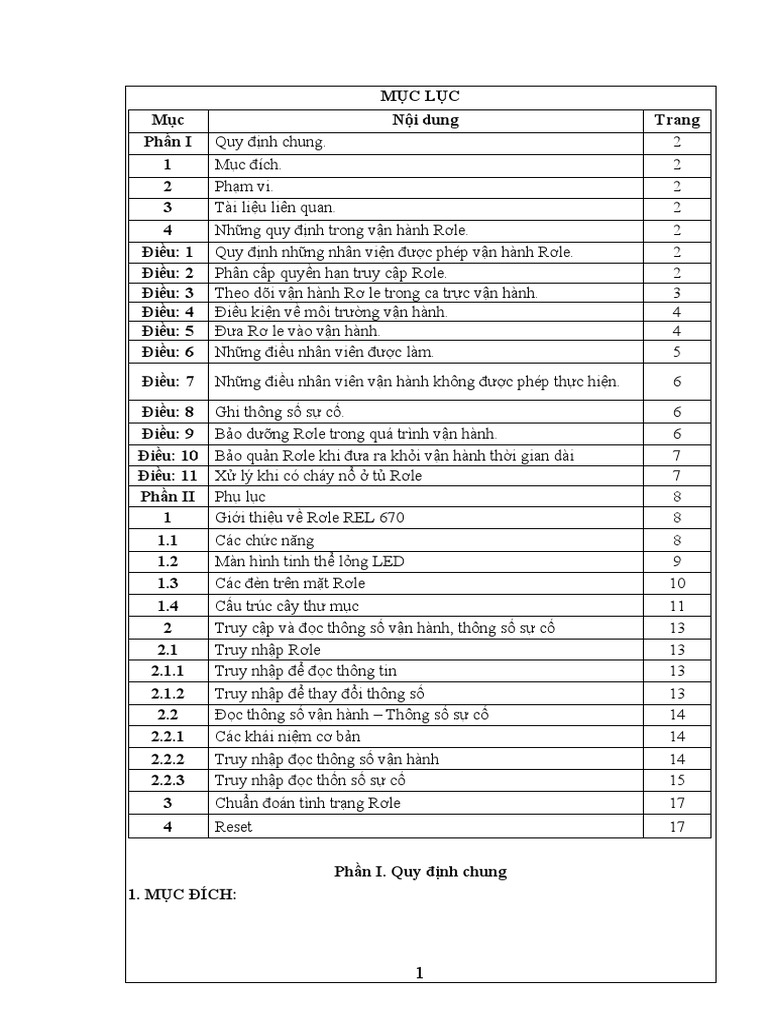 Ban Chuan Role REL 670 | PDF