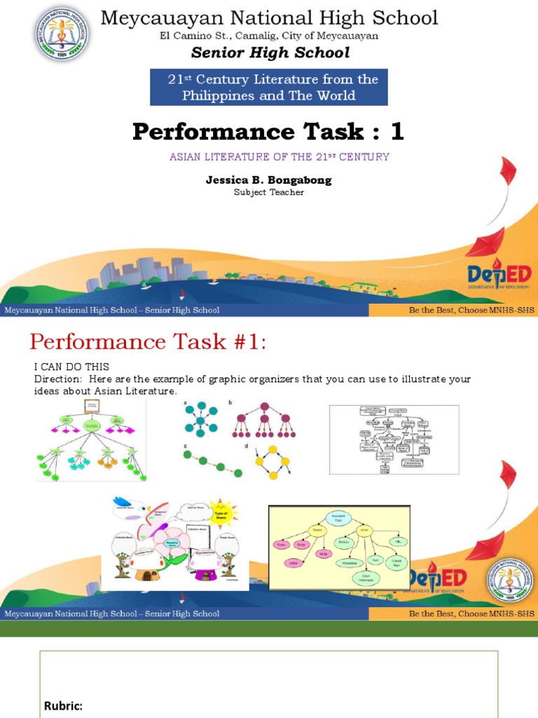 Performance Task # 1 in 21st Century Literature | PDF