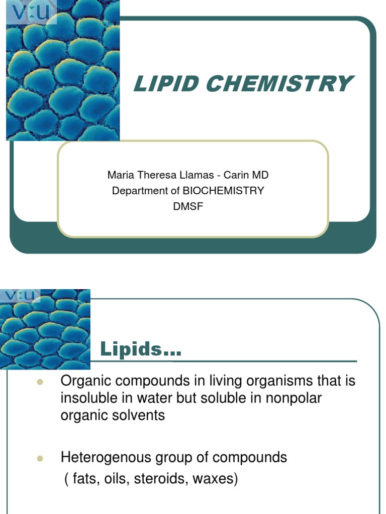 BIOCHEM - Lipid | PDF | Lipoprotein | Cholesterol
