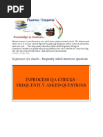 Ipqa Related Question | PDF | Tablet (Pharmacy) | Verification And ...