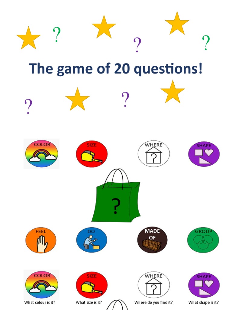 20 Questions Game Rules and Examples | PDF