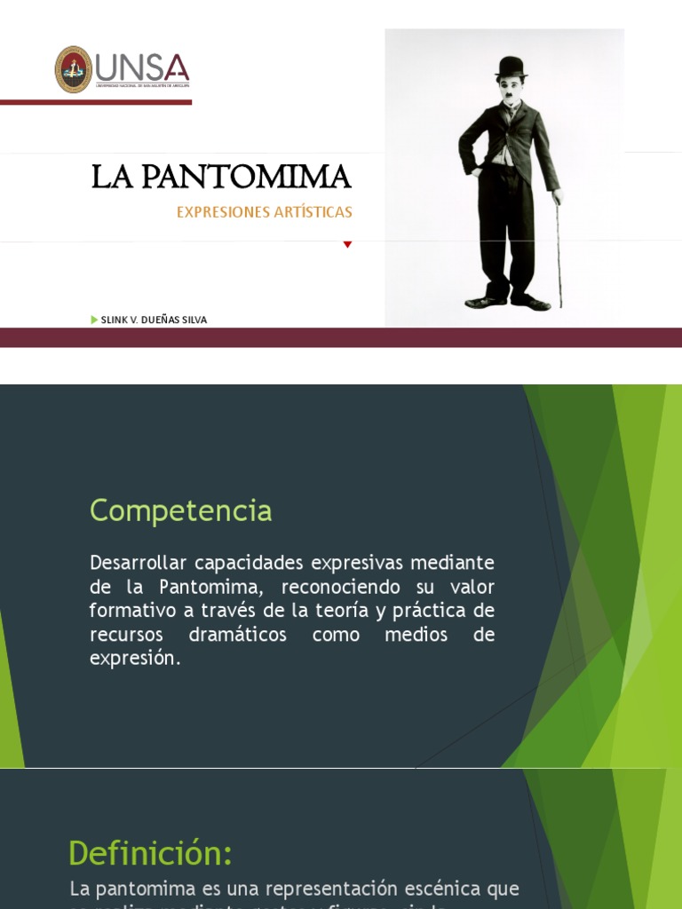Características y Valor de la Pantomima | PDF | Arte
