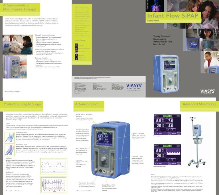 197 SiPAP Brochure | PDF | Respiratory System | Medical Treatments