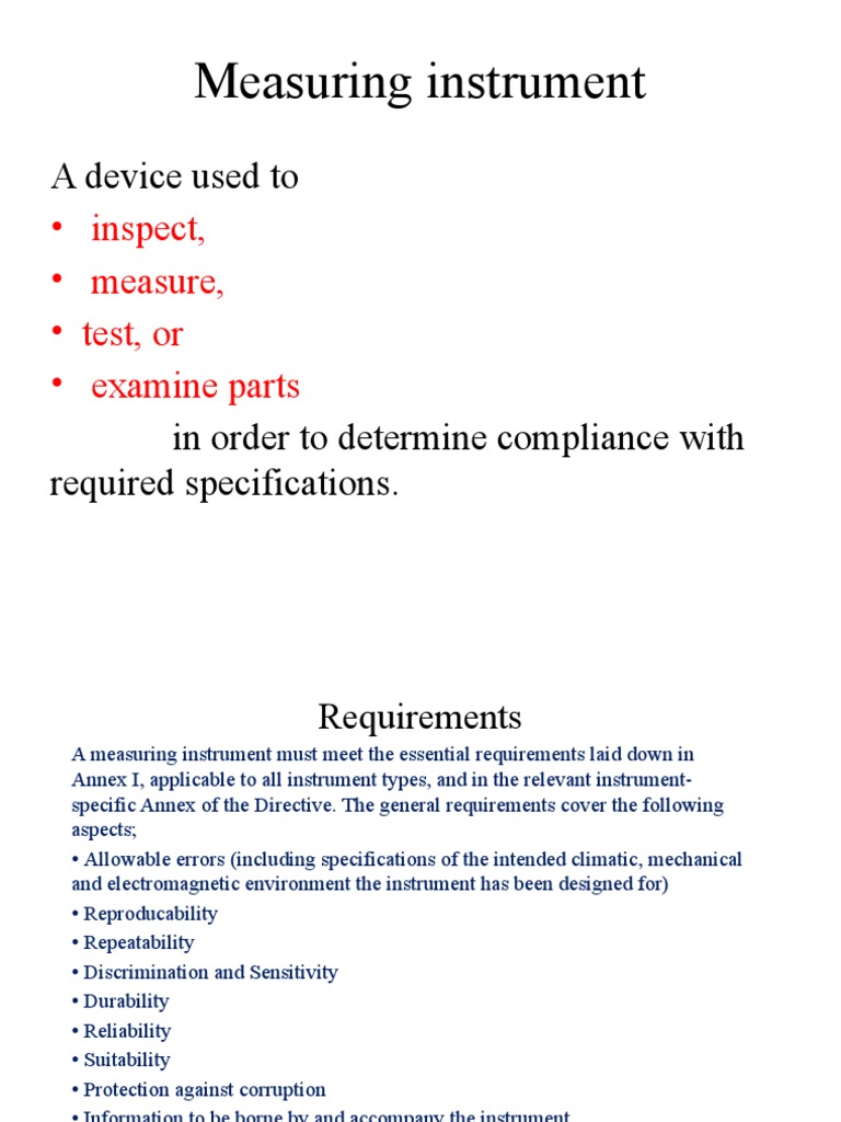 Instruments | PDF | Electromagnetic Induction | Electric Generator