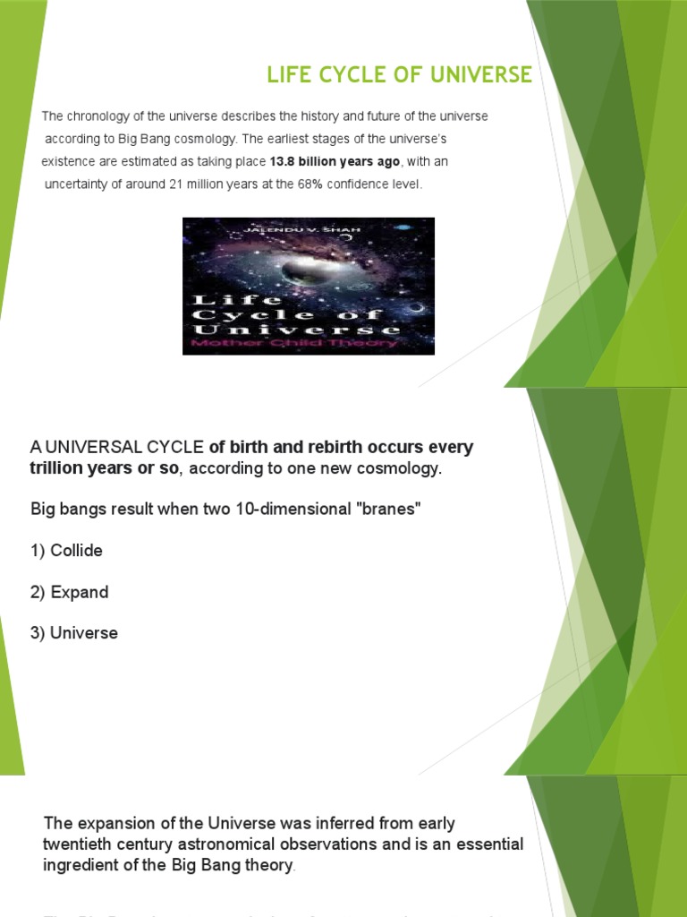 Life Cycle of Universe | PDF