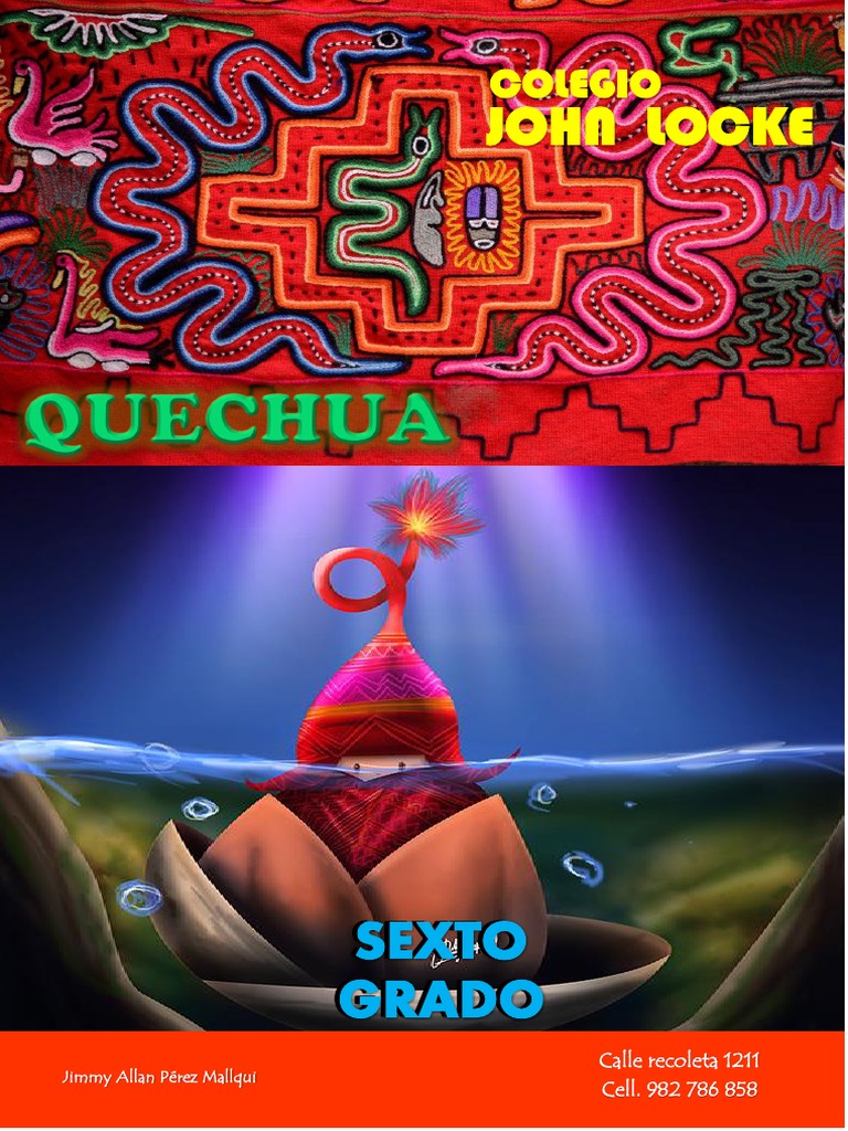 Libro de Quechua 6o Grado | PDF | Cognición