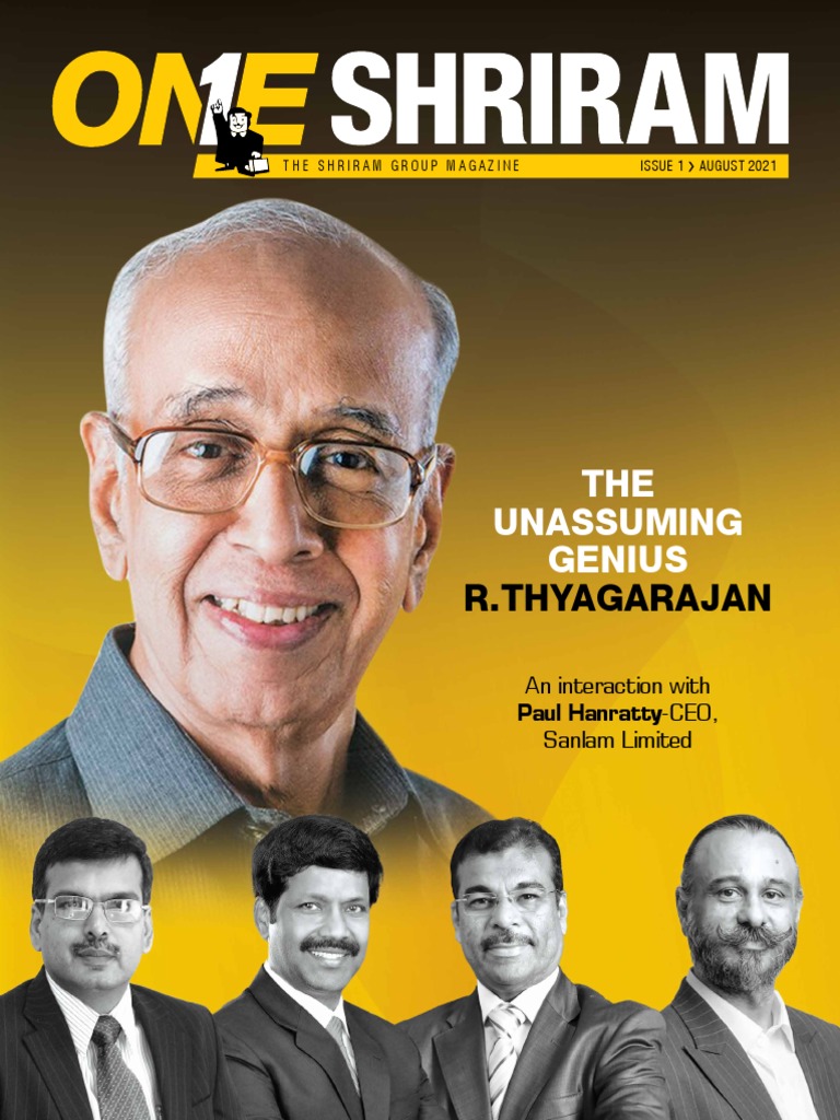 The Unassuming Genius: R.Thyagarajan | PDF | Insurance | Valuation (Finance)