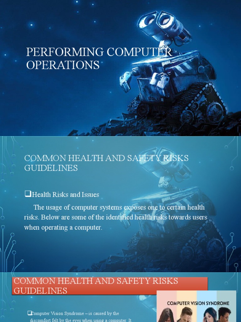 Lesson 2 - Performing Computer Operations | PDF | Computer Hardware ...