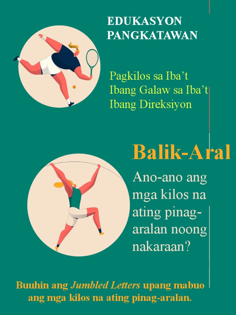 2ND Pe Lesson 2 | PDF