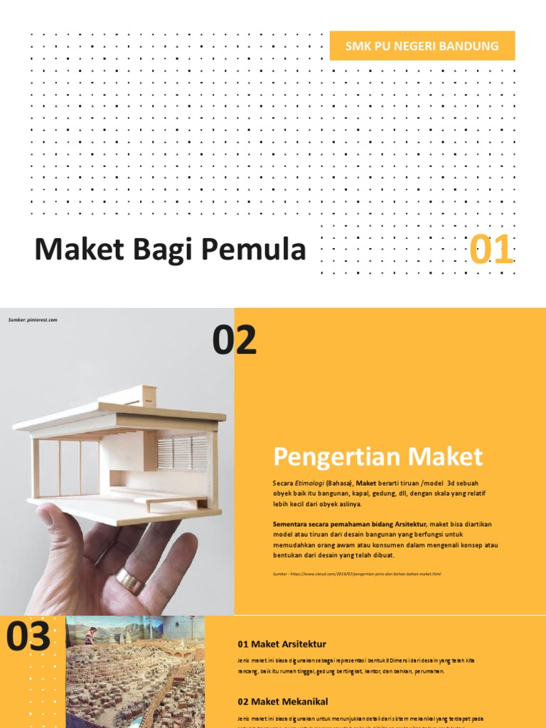 Maket Bagi Pemula (Materi 2) | PDF