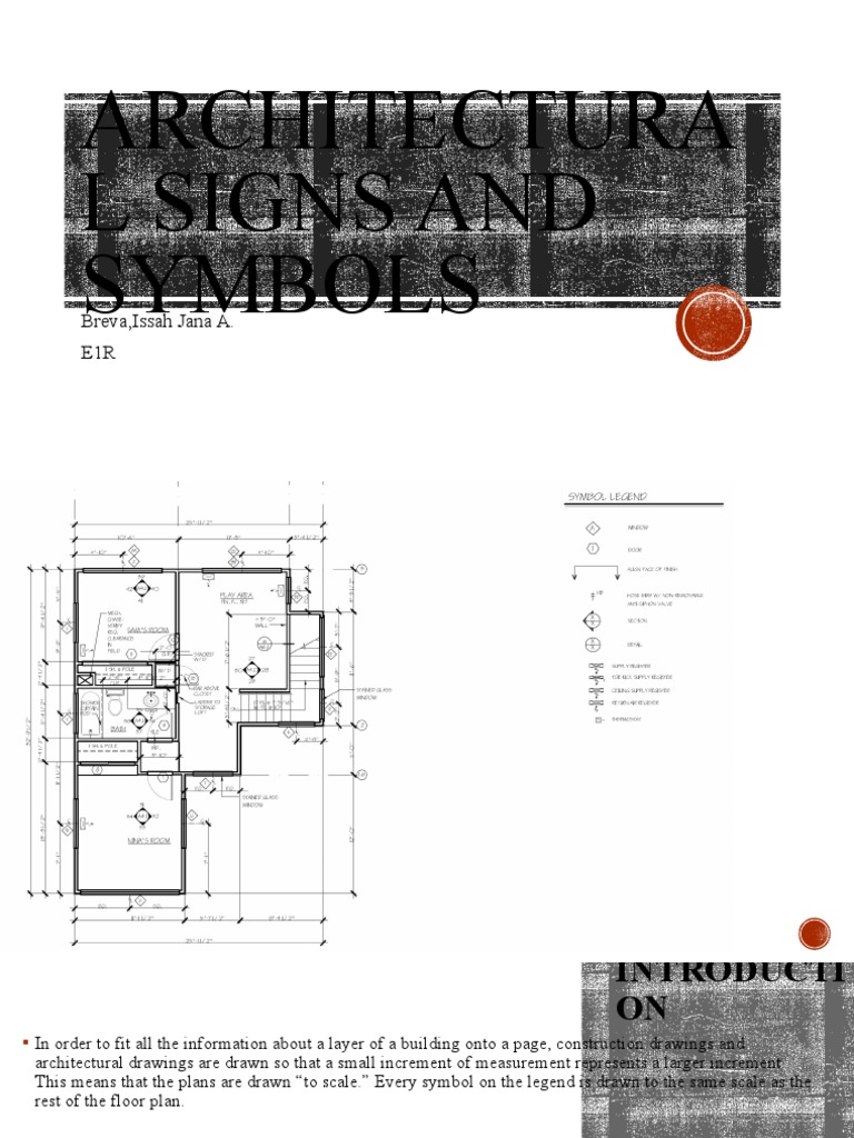 Architectural Signs and Symbols Guide | PDF | Ac Power Plugs And ...