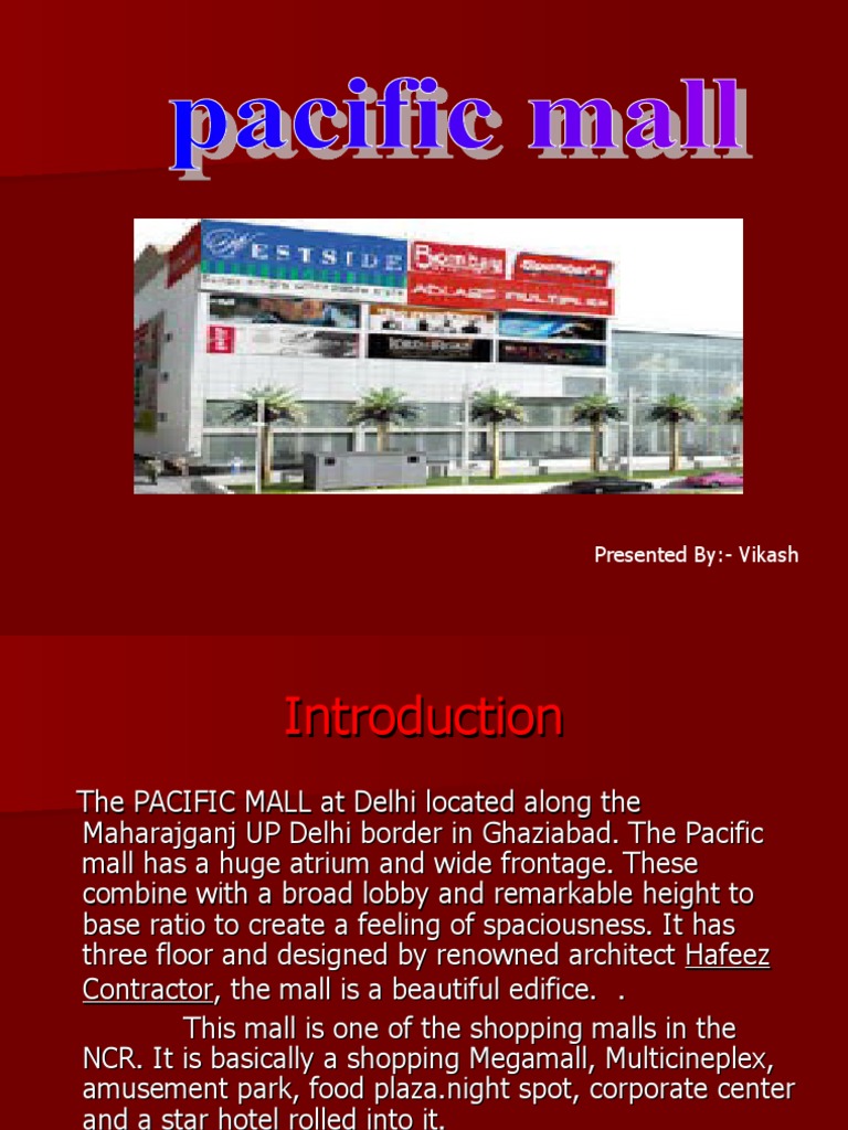 Overview of Pacific Mall Ghaziabad | PDF | Travel