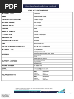 Bajaj Approval Letter | PDF