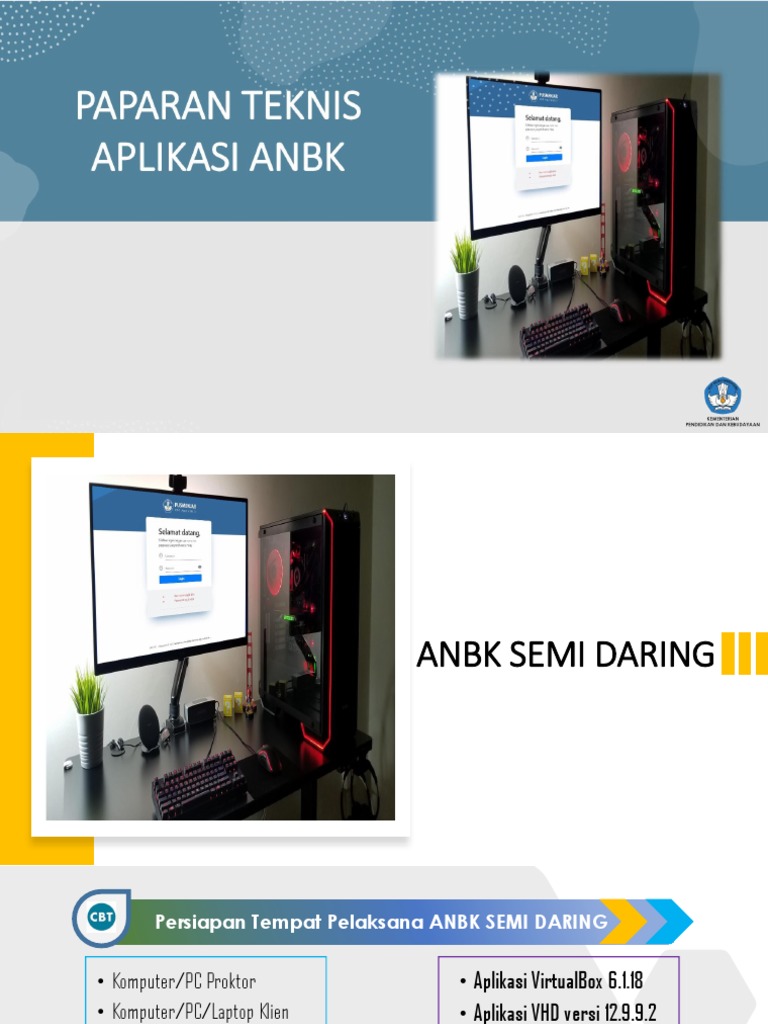 Panduan ANBK Semi Daring 2025 | PDF | Komputer