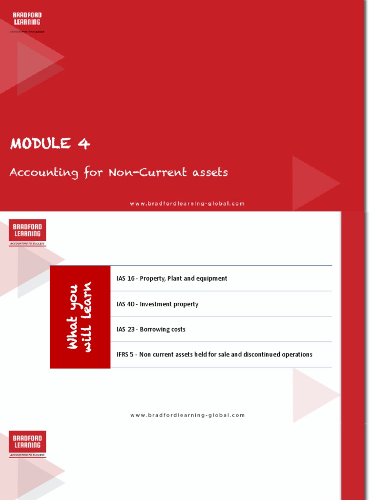 Accounting For Non-Current Assets | PDF | International Financial ...