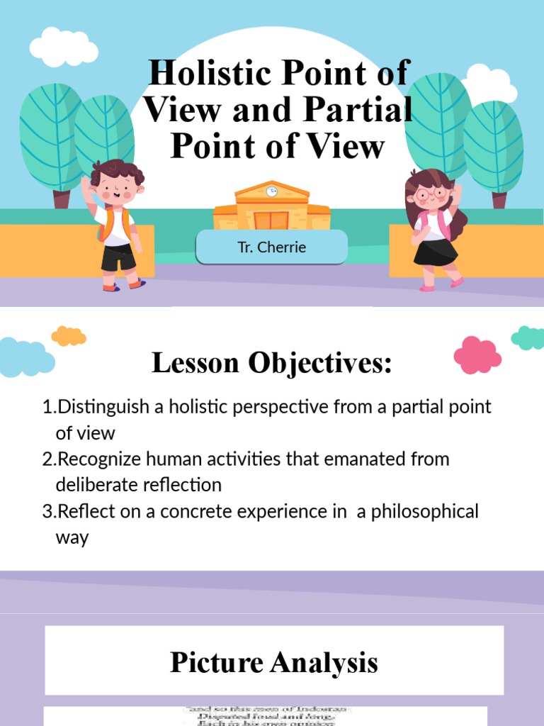 Holistic vs Partial Points of View | PDF