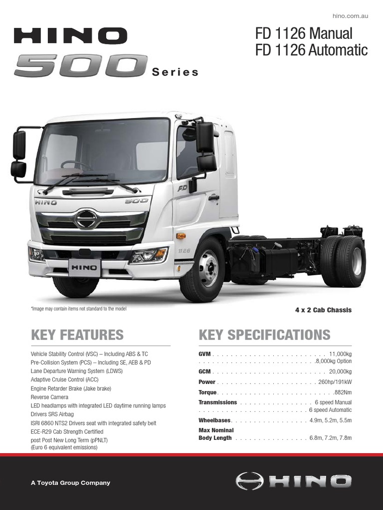 FD 1126 Manual FD 1126 Automatic: Key Features Key Specifications | PDF ...
