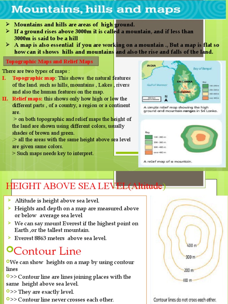 3000m Is Said To Be A Hill How Can It Shows Hills and Mountains and ...