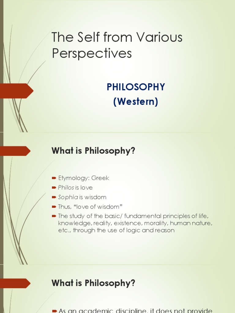 Philosophy | PDF | Soul | Id