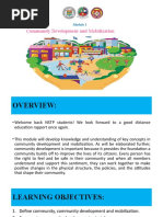 Community Development Framework | PDF | Community Development | Community