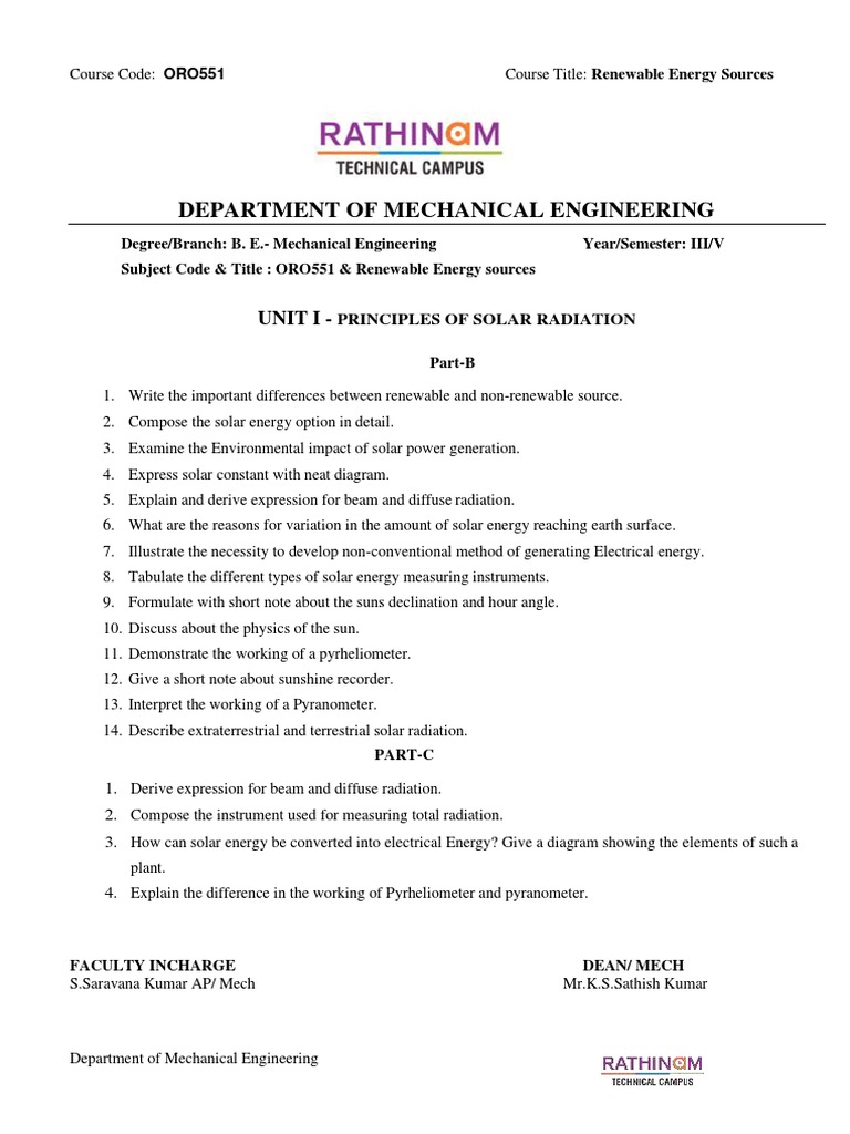 Unit 1 Part B, C | PDF Unit 1 Part B, C | PDF