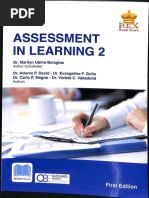 TEXTBOOK - Assessment of Learning 1 | PDF