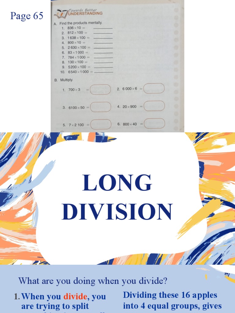 Long Division | PDF | Division (Mathematics) | Abstract Algebra