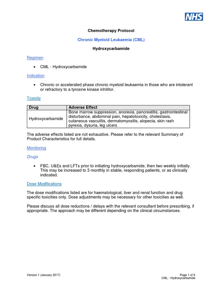 Chemotherapy Protocol: Regimen | PDF | Chemotherapy | Chemistry