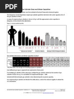 CO2 Cylinder Sizes and Specifications | PDF | Carbon Dioxide | Gases