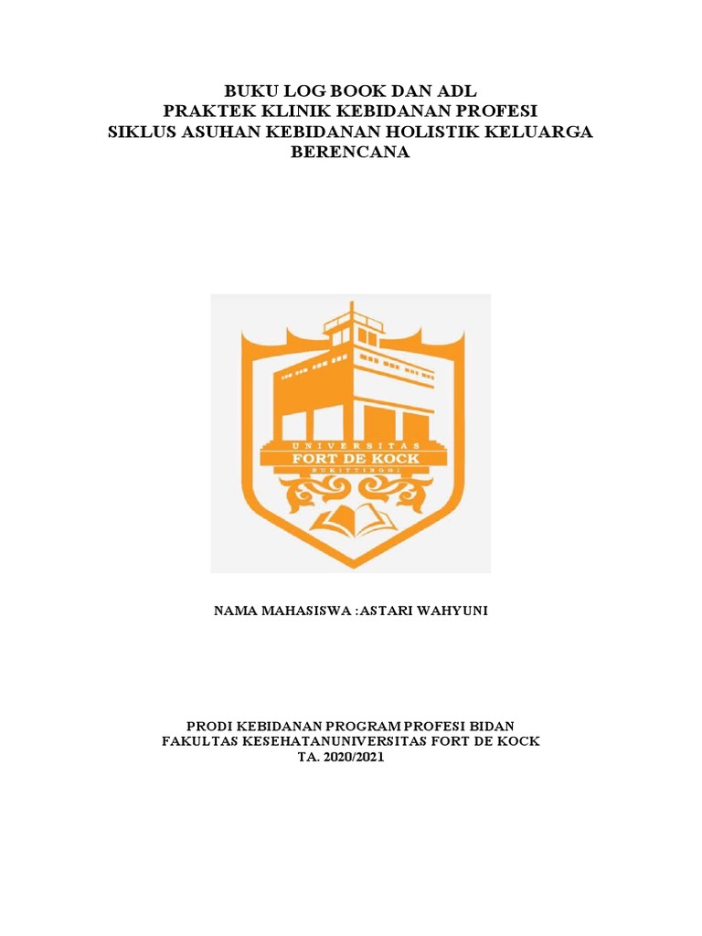 Buku Log Book KB Dan Adl | PDF