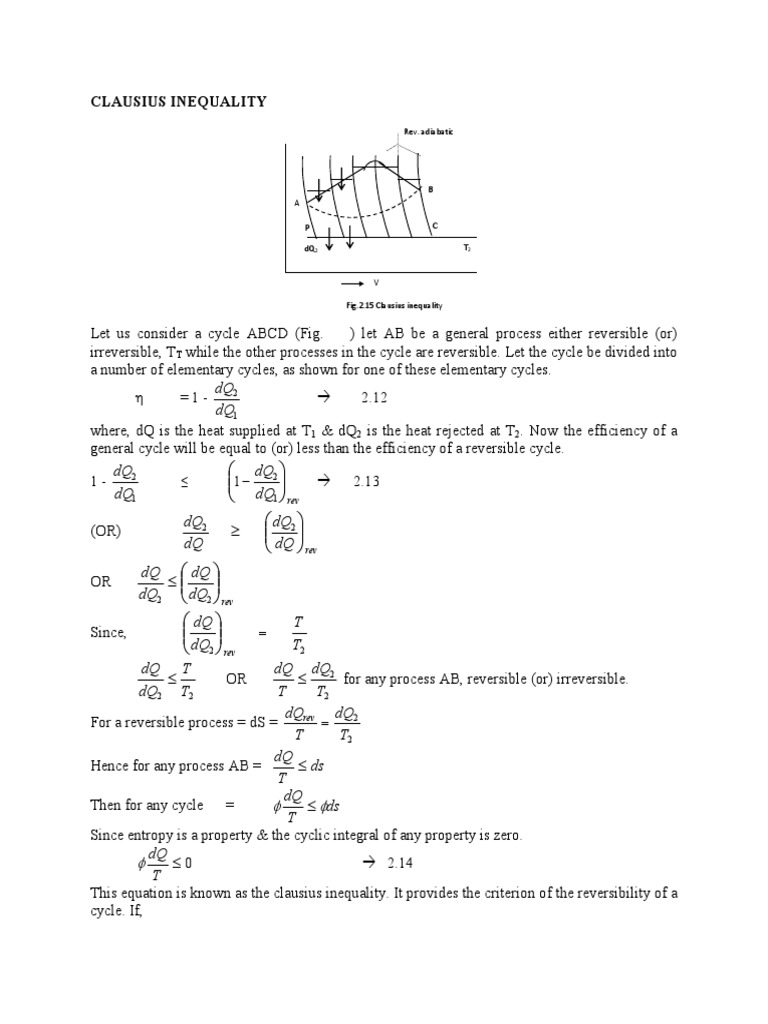 Entropy Notes | PDF | Second Law Of Thermodynamics | Heat