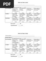 Cooking Competition Score Sheet | PDF | Tableware | Cooking