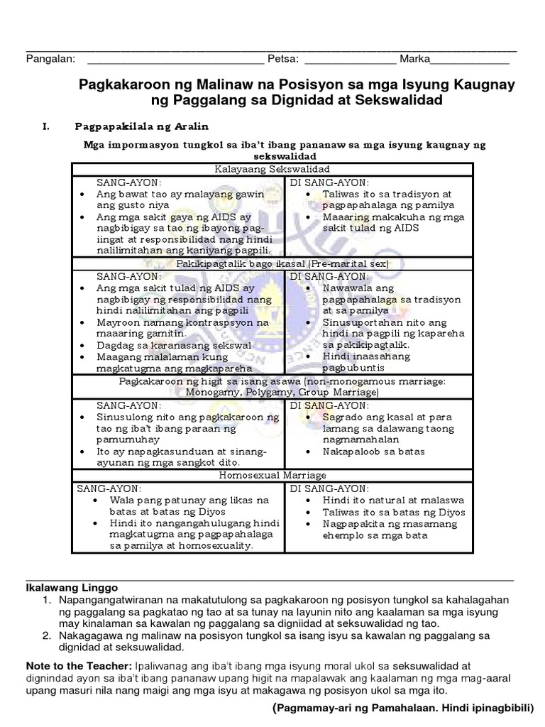 EsP 10 - Q4 - LAS 2 RTP | PDF