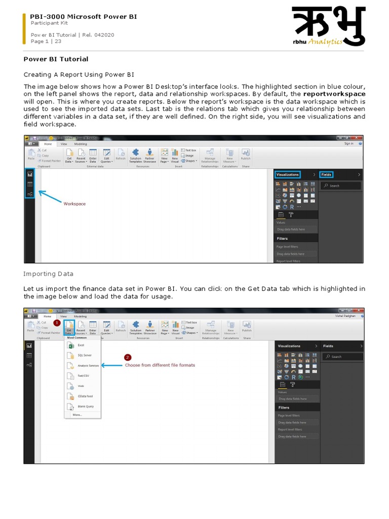 03 Power BI Tutorial | PDF | Function (Mathematics) | Computer Programming