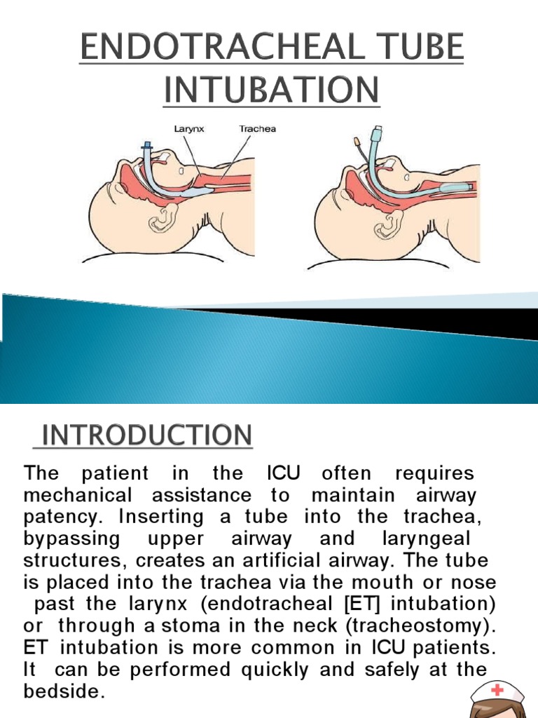 Et Tube | PDF | Medicine | Clinical Medicine