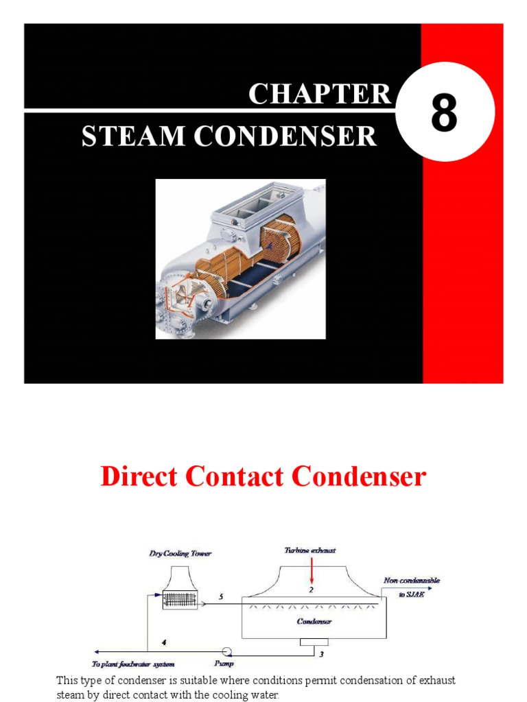 Chapter 8 Steam Condenser | PDF | Heat Exchanger | Mechanical Engineering