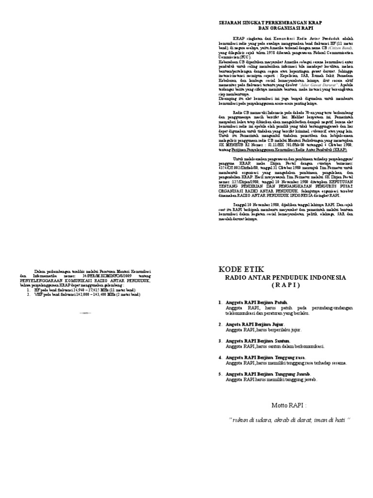 Draft Buku Saku Rapi | PDF