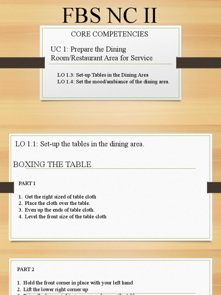 FBS NC Ii Uc1 Lo3-4 | PDF