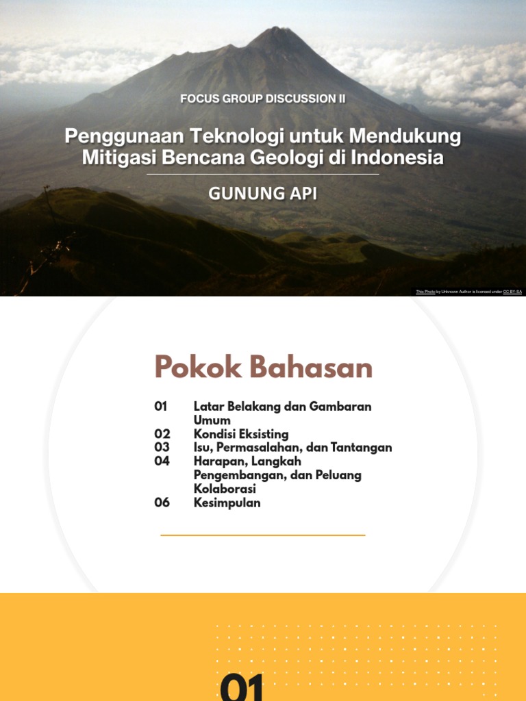 FGD II - Gunung API | PDF