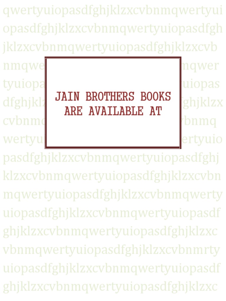 Jain Brothers Book Store Locations | PDF