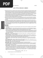 USP Chapter 643 TOC | PDF | Total Organic Carbon | Chemistry