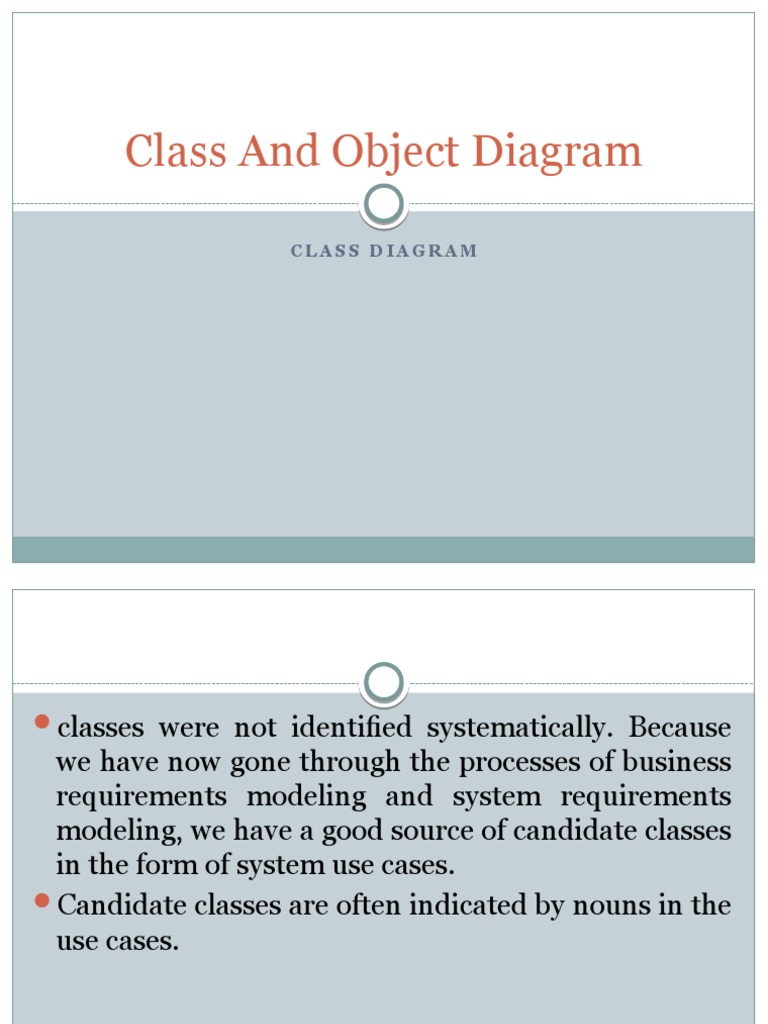 10class And Object Diagram Pdf Class Computer Programming Inheritance Object Oriented