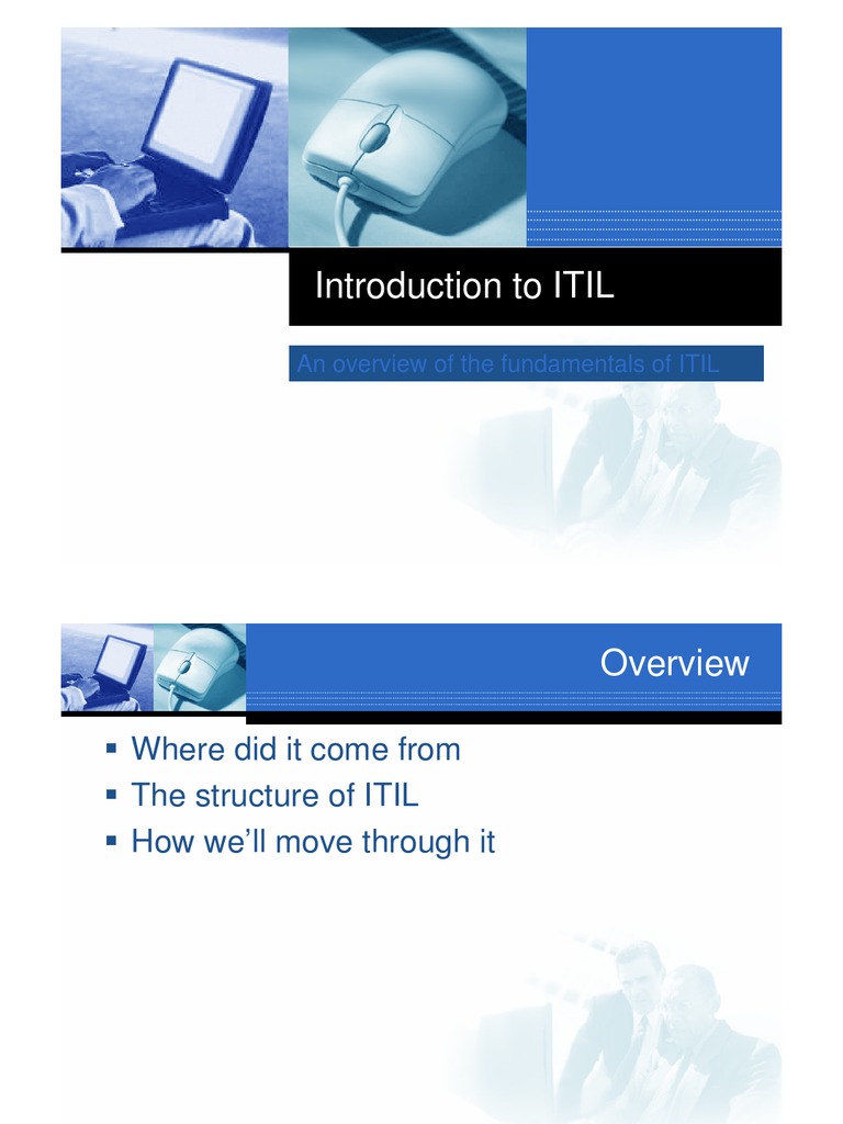 Introduction To ITIL: An Overview of The Fundamentals of ITIL | PDF ...