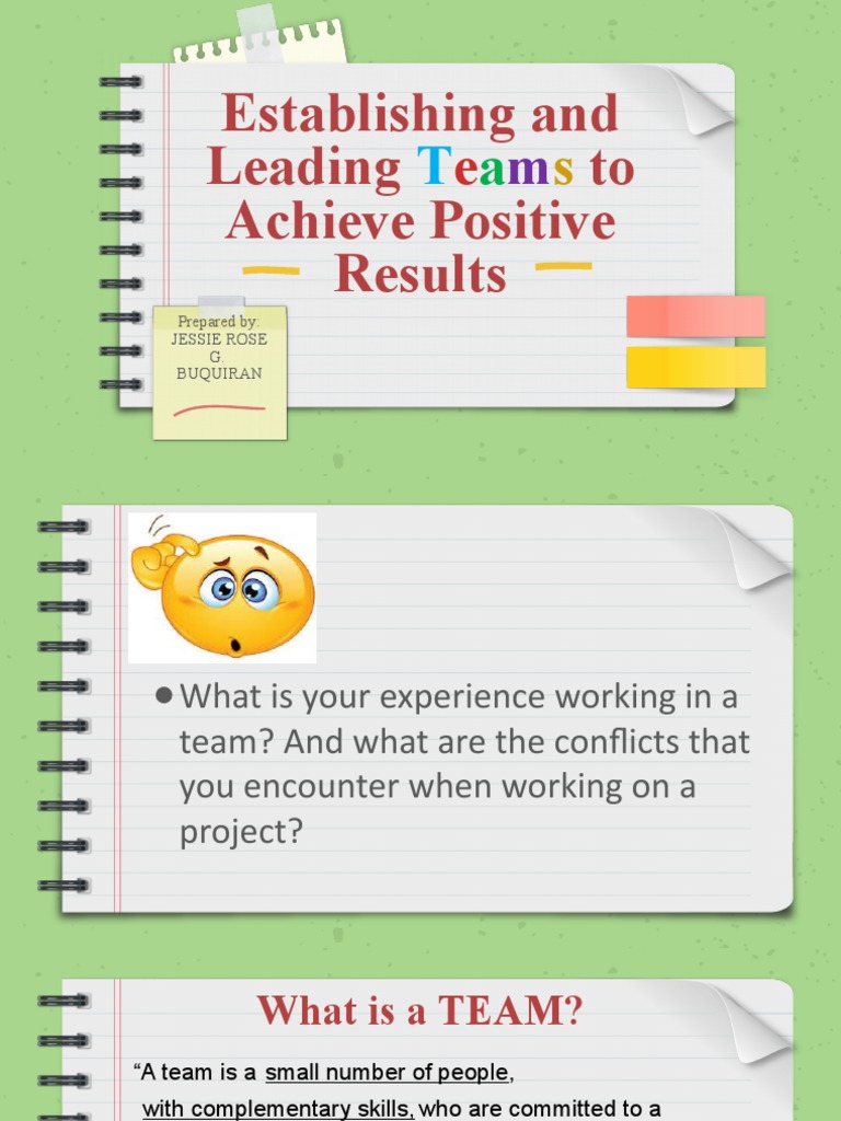 Building Effective School Teams | PDF