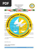 Certificate of Attestation (DSWD Template) | PDF