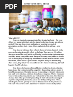 Overview of Drug Abuse Types and Effects | PDF | Substance Abuse | Drugs