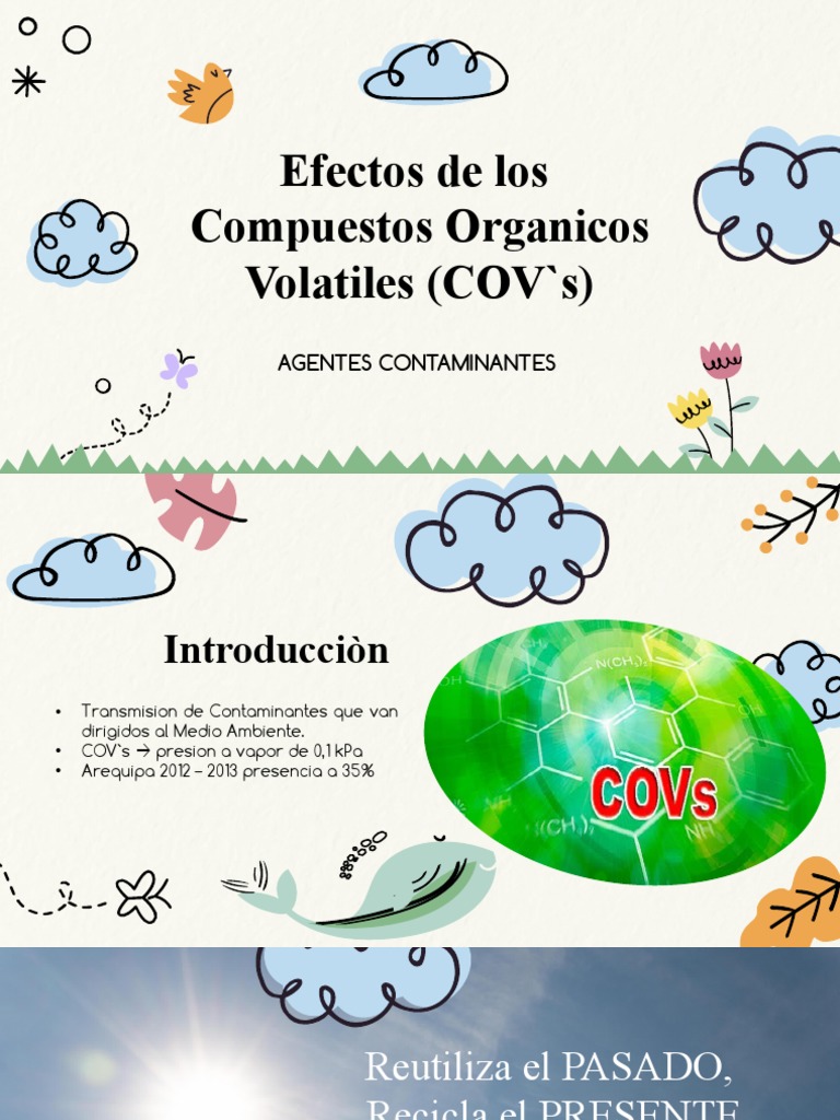 Compuestos Organicos Volatiles - Cov's Ac | PDF | Adsorción | Compuesto ...