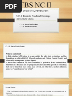 Basic FNB Service Training Module | PDF