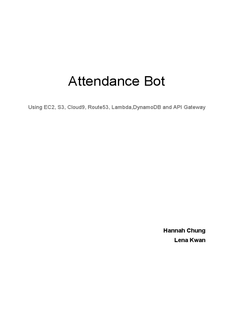 Attendance Bot Tutorial | PDF | Computer Programming | Computing