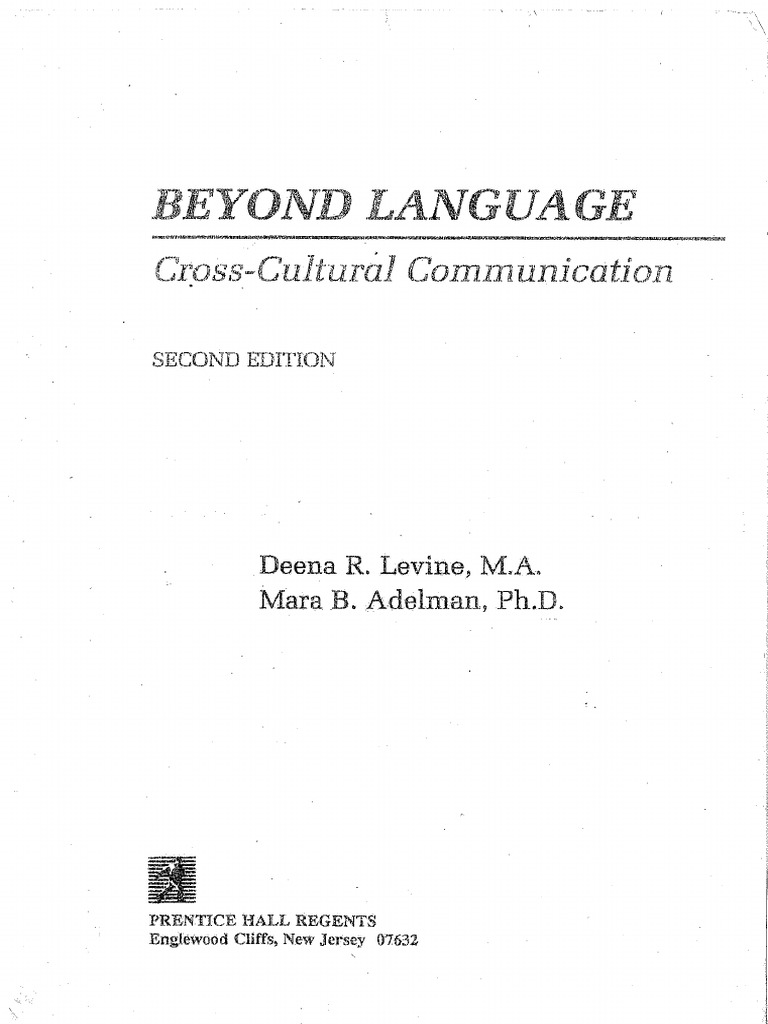 Beyond Language | PDF
